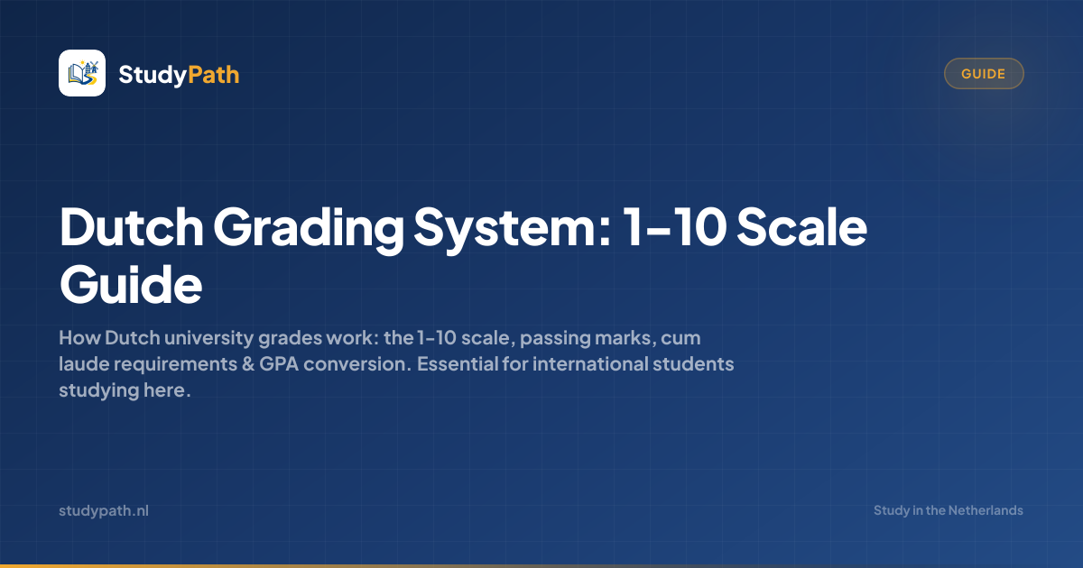 Dutch Grading System: 1-10 Scale Guide | StudyPath